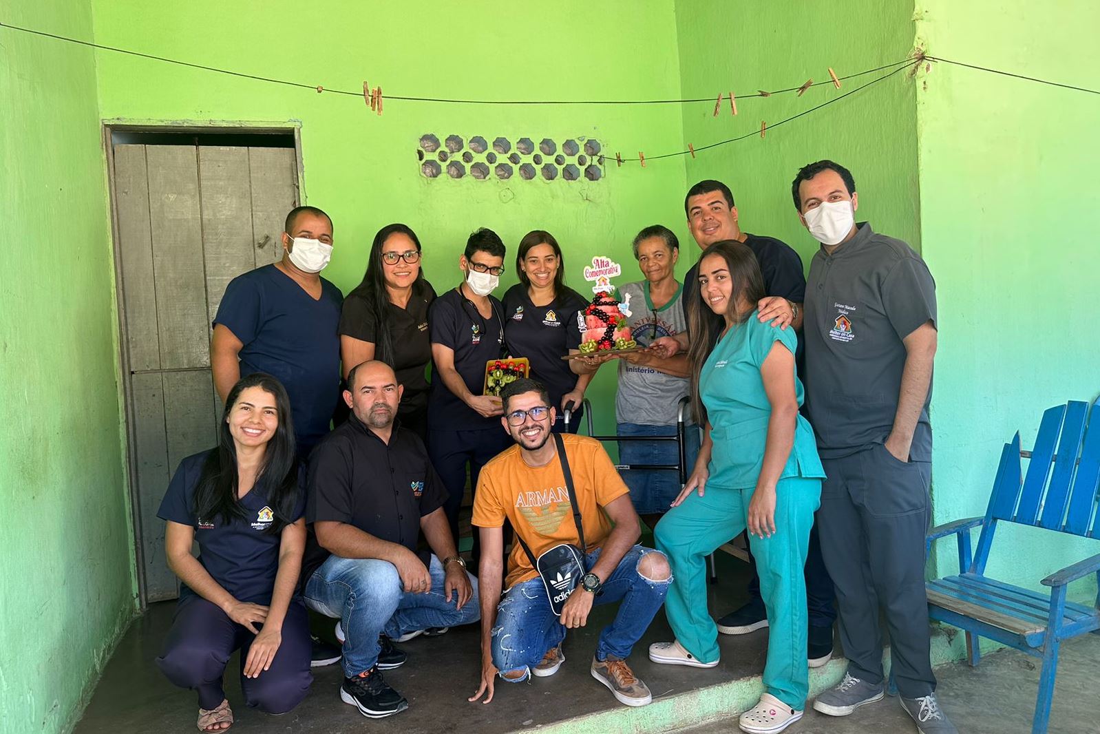 Equipe do Programa Melhor em Casa celebra alta de paciente com momento especial – Portal Campo ...